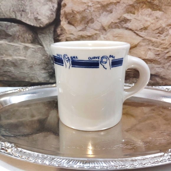 Homer Laughlin | Dining | Vintage Baseball Diner Mug Homer Laughlin Usa ...